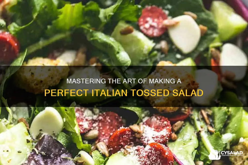 Mastering The Art Of Making A Perfect Italian Tossed Salad | CySalad
