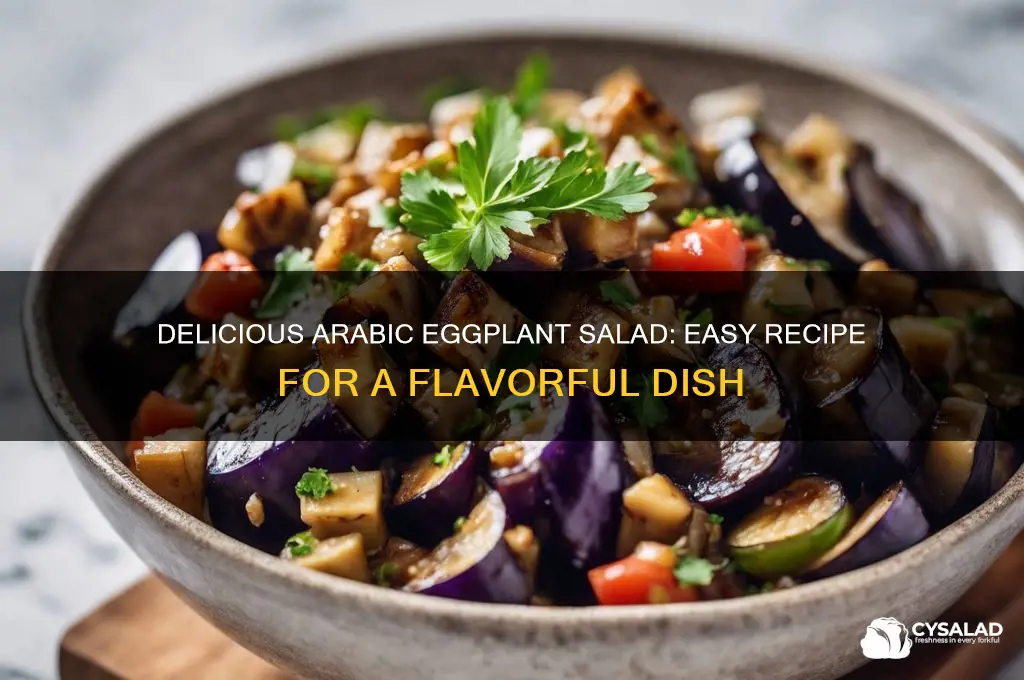 Delicious Arabic Eggplant Salad: Easy Recipe For A Flavorful Dish | CySalad