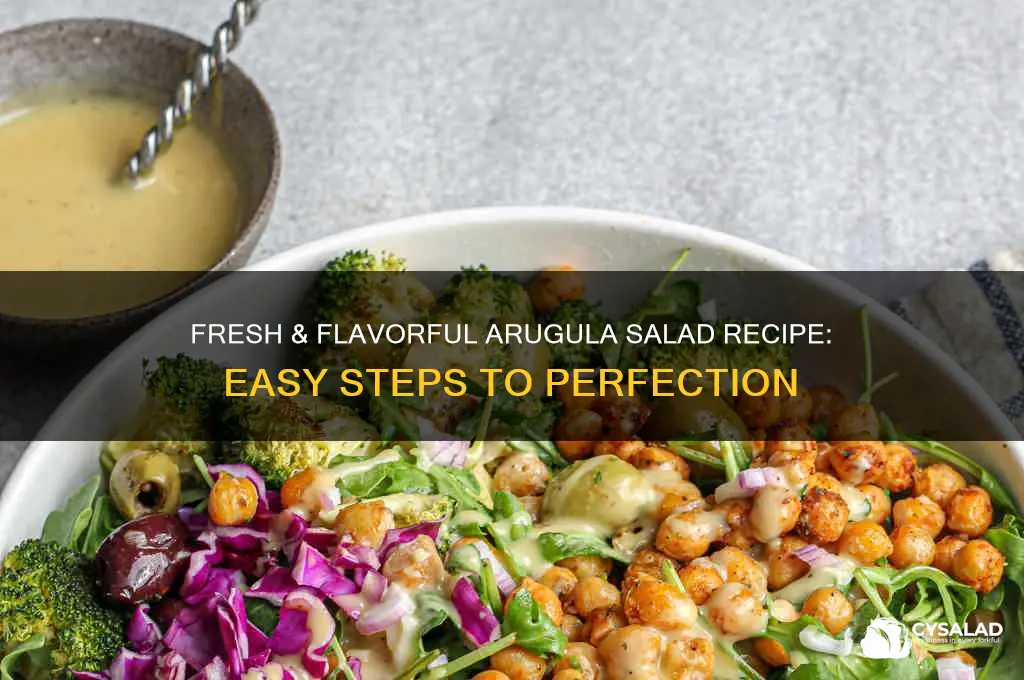 Fresh & Flavorful Arugula Salad Recipe: Easy Steps To Perfection | CySalad