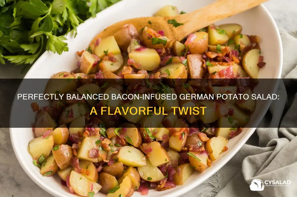 Perfectly Balanced Bacon-Infused German Potato Salad: A Flavorful Twist ...