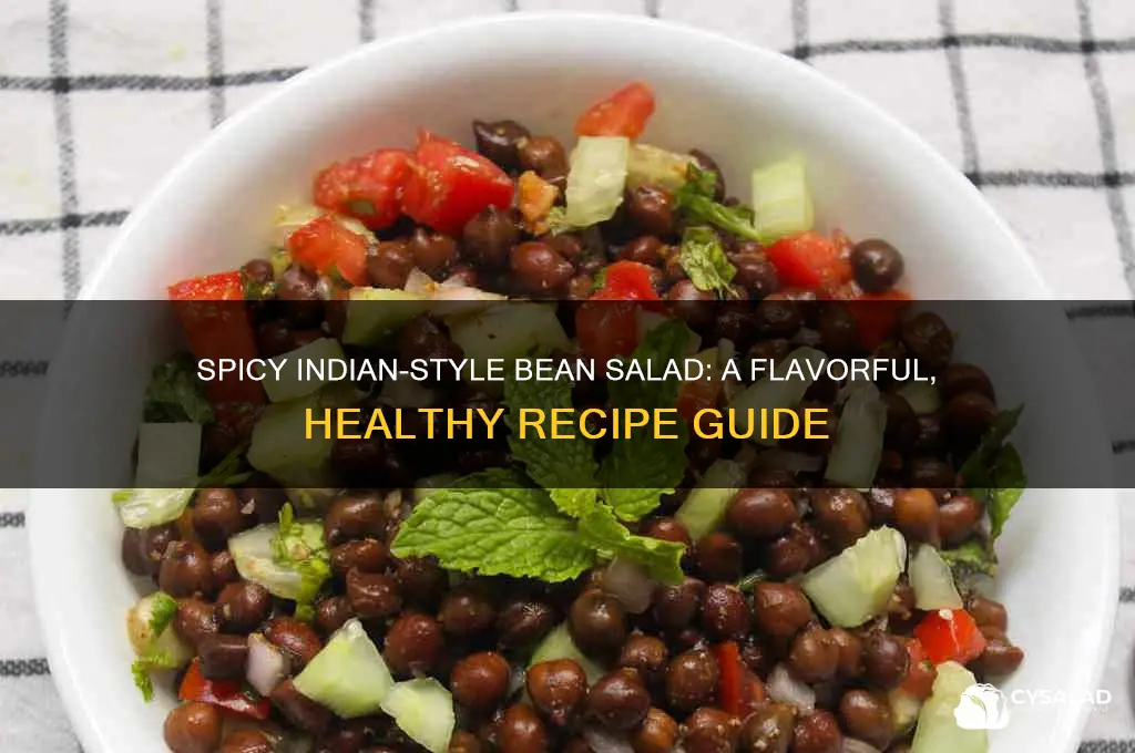 Spicy Indian-Style Bean Salad: A Flavorful, Healthy Recipe Guide | CySalad