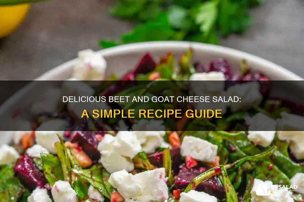 Delicious Beet And Goat Cheese Salad: A Simple Recipe Guide | CySalad