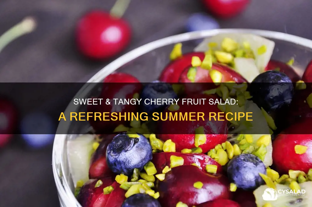 Sweet & Tangy Cherry Fruit Salad: A Refreshing Summer Recipe | CySalad