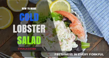 Refreshing Cold Lobster Salad: Easy Recipe For Summer Entertaining ...