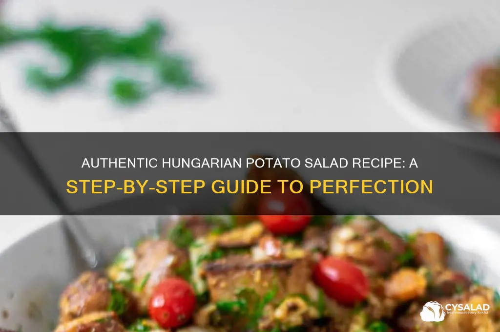 Authentic Hungarian Potato Salad Recipe: A Step-By-Step Guide To ...