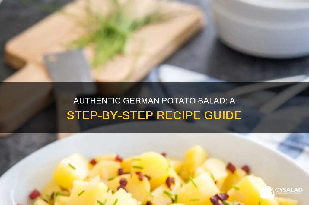 Authentic German Potato Salad: A Step-By-Step Recipe Guide | CySalad