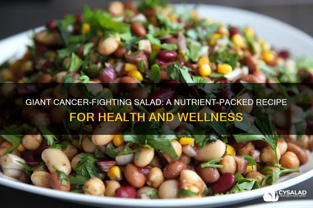 Giant Cancer-Fighting Salad: A Nutrient-Packed Recipe For Health And ...