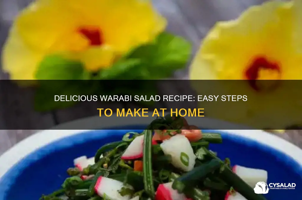 Delicious Warabi Salad Recipe: Easy Steps To Make At Home | CySalad