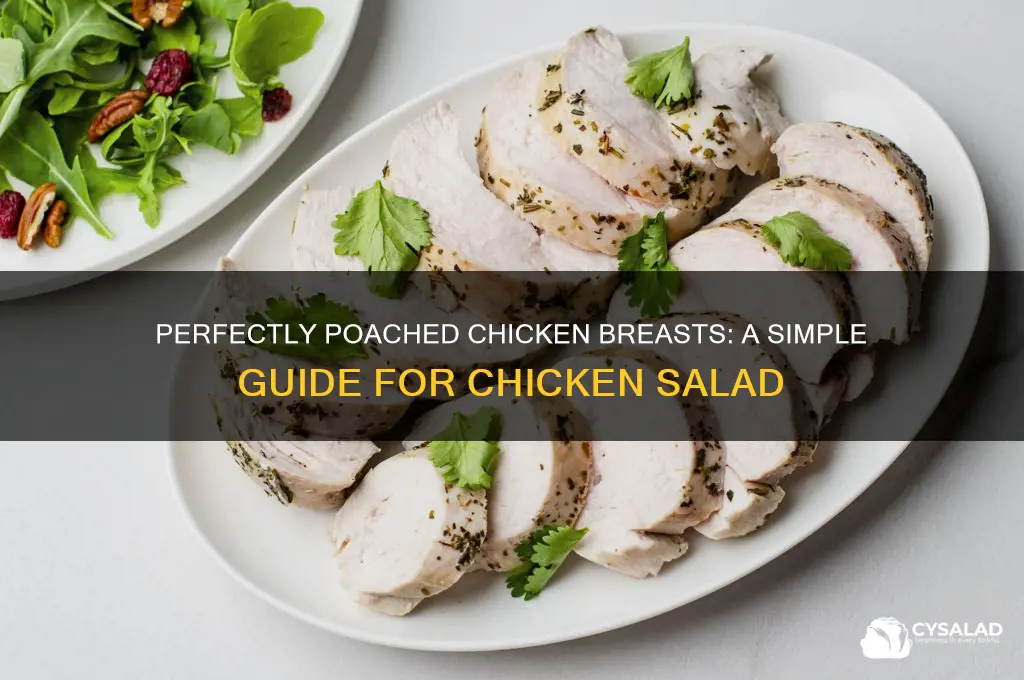Perfectly Poached Chicken Breasts: A Simple Guide For Chicken Salad ...