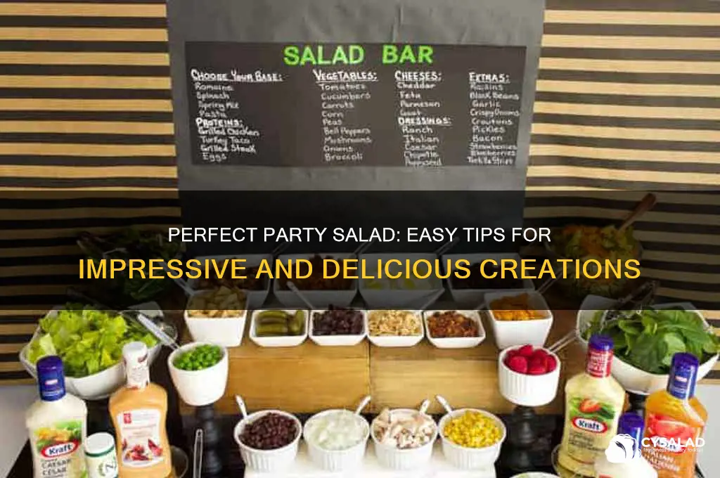 Perfect Party Salad: Easy Tips For Impressive And Delicious Creations ...