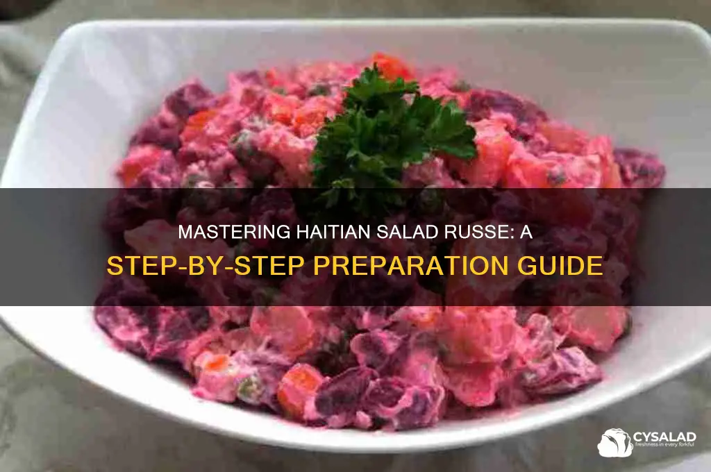 Mastering Haitian Salad Russe: A Step-By-Step Preparation Guide | CySalad
