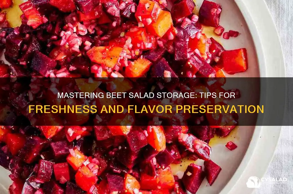 Mastering Beet Salad Storage: Tips For Freshness And Flavor ...