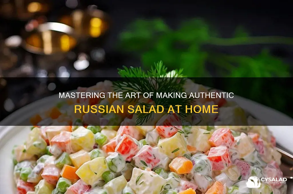 Mastering The Art Of Making Authentic Russian Salad At Home | CySalad