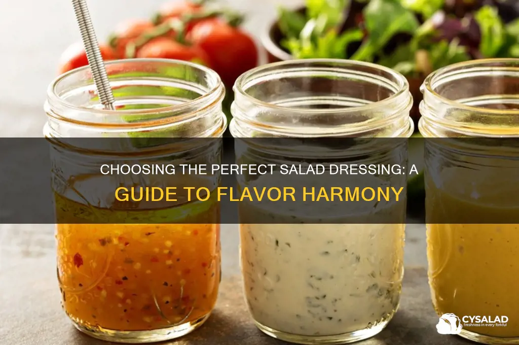 Choosing The Perfect Salad Dressing: A Guide To Flavor Harmony | CySalad