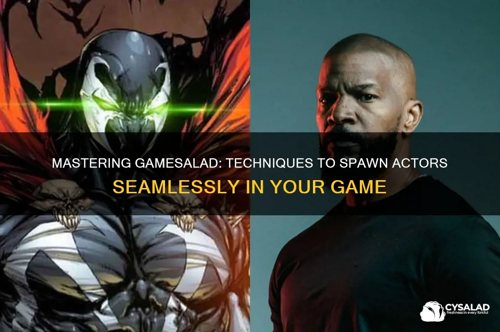Mastering Gamesalad: Techniques To Spawn Actors Seamlessly In Your Game ...