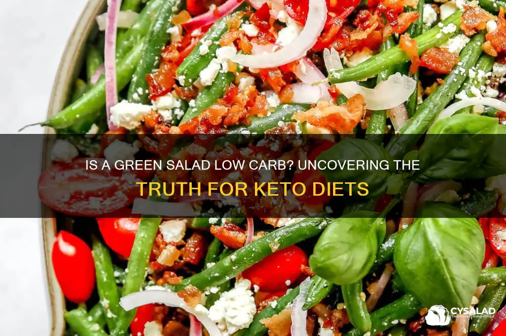 Is A Green Salad Low Carb? Uncovering The Truth For Keto Diets | CySalad