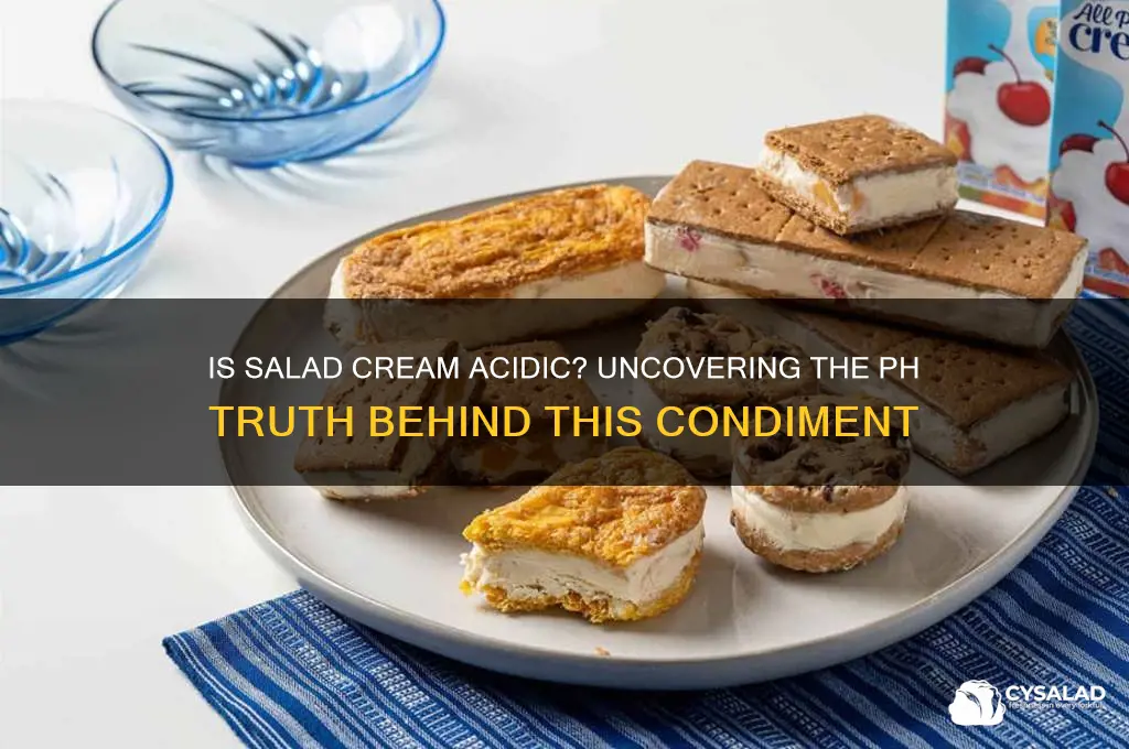 Is Salad Cream Acidic? Uncovering The Ph Truth Behind This Condiment ...