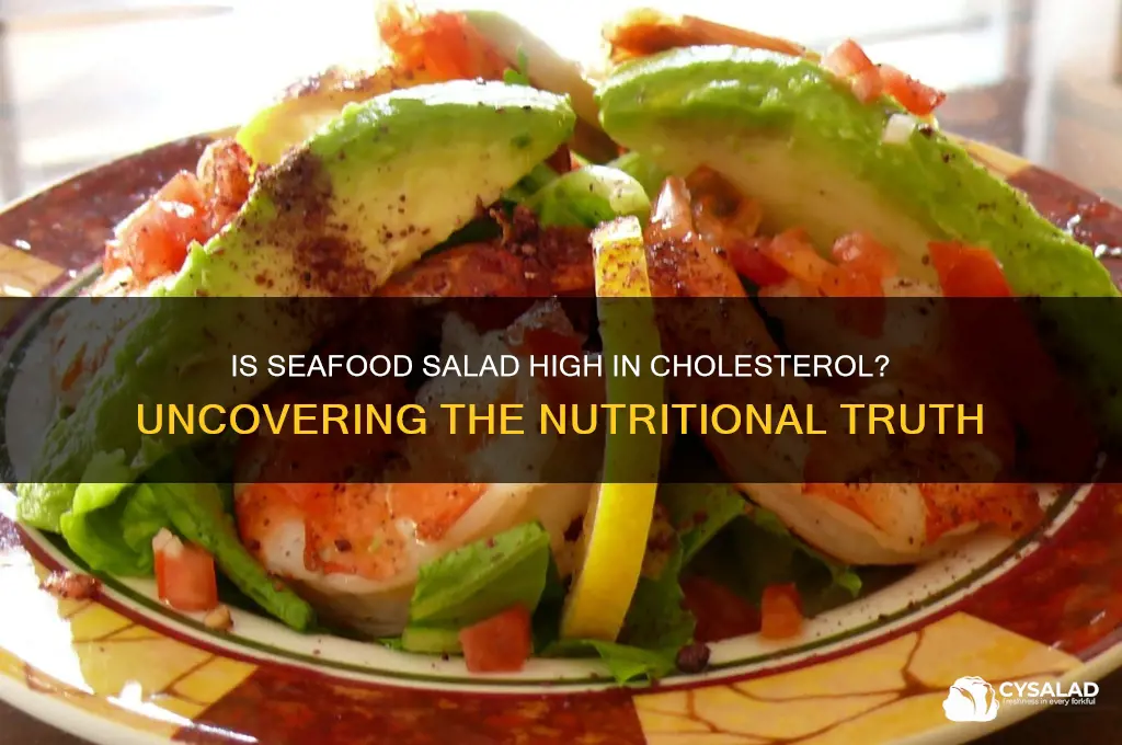 Is Seafood Salad High In Cholesterol? Uncovering The Nutritional Truth ...