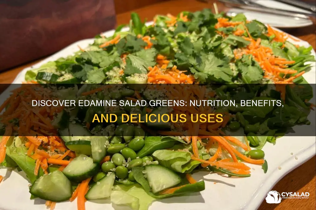 Discover Edamine Salad Greens: Nutrition, Benefits, And Delicious Uses ...