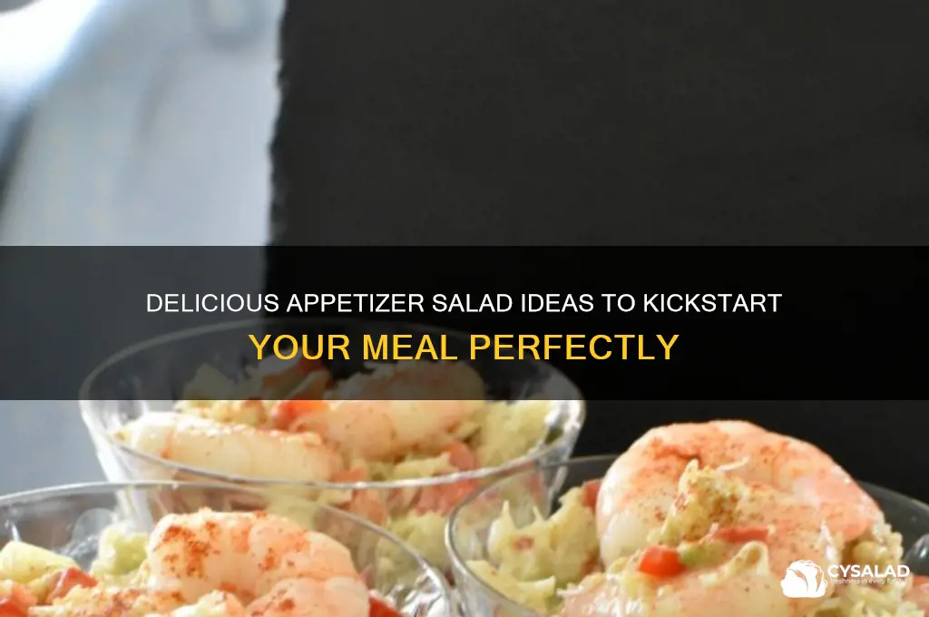 Delicious Appetizer Salad Ideas To Kickstart Your Meal Perfectly | CySalad