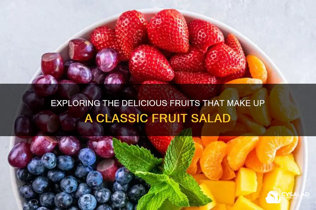 Exploring The Delicious Fruits That Make Up A Classic Fruit Salad | CySalad