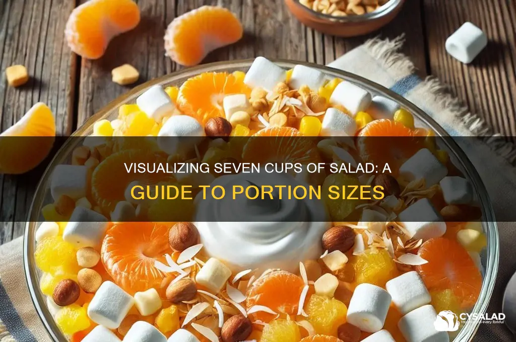 Visualizing Seven Cups Of Salad: A Guide To Portion Sizes | CySalad
