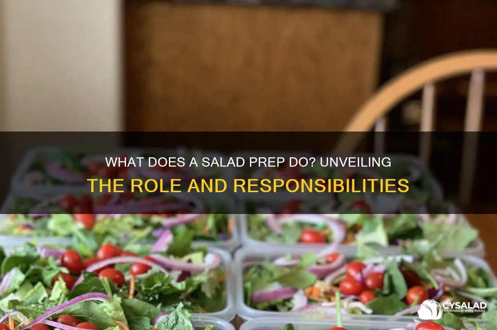 What Does A Salad Prep Do? Unveiling The Role And Responsibilities ...