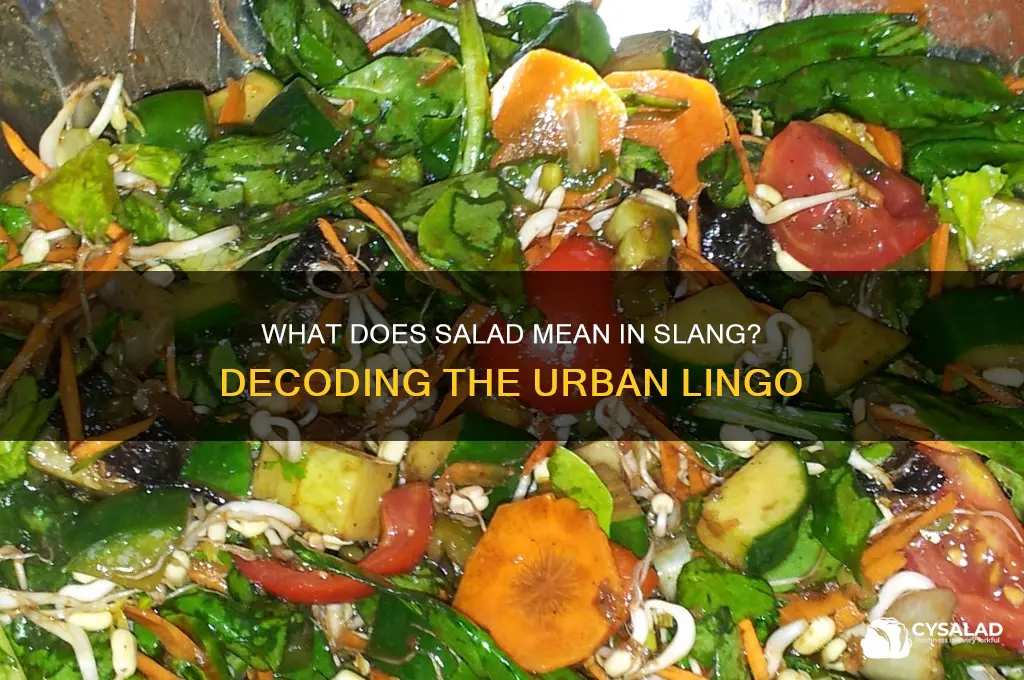 What Does Salad Mean In Slang? Decoding The Urban Lingo | CySalad