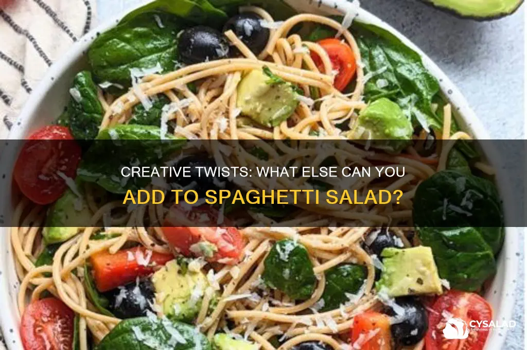Creative Twists: What Else Can You Add To Spaghetti Salad? | CySalad