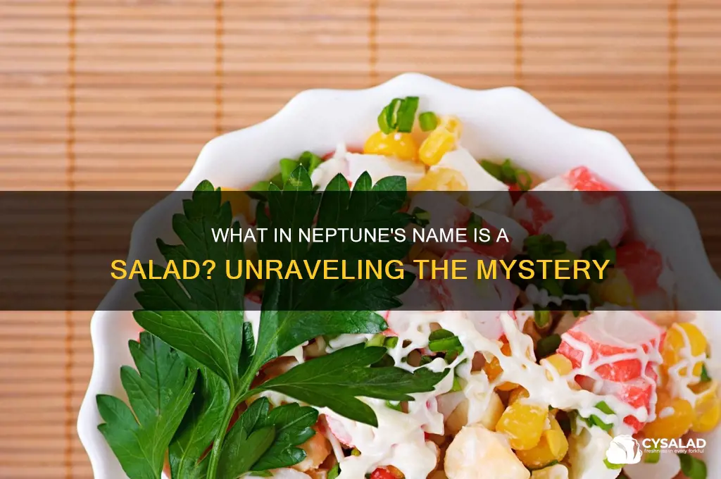 What In Neptune's Name Is A Salad? Unraveling The Mystery | CySalad