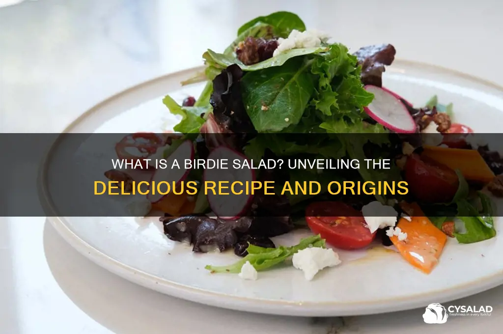 What Is A Birdie Salad? Unveiling The Delicious Recipe And Origins ...