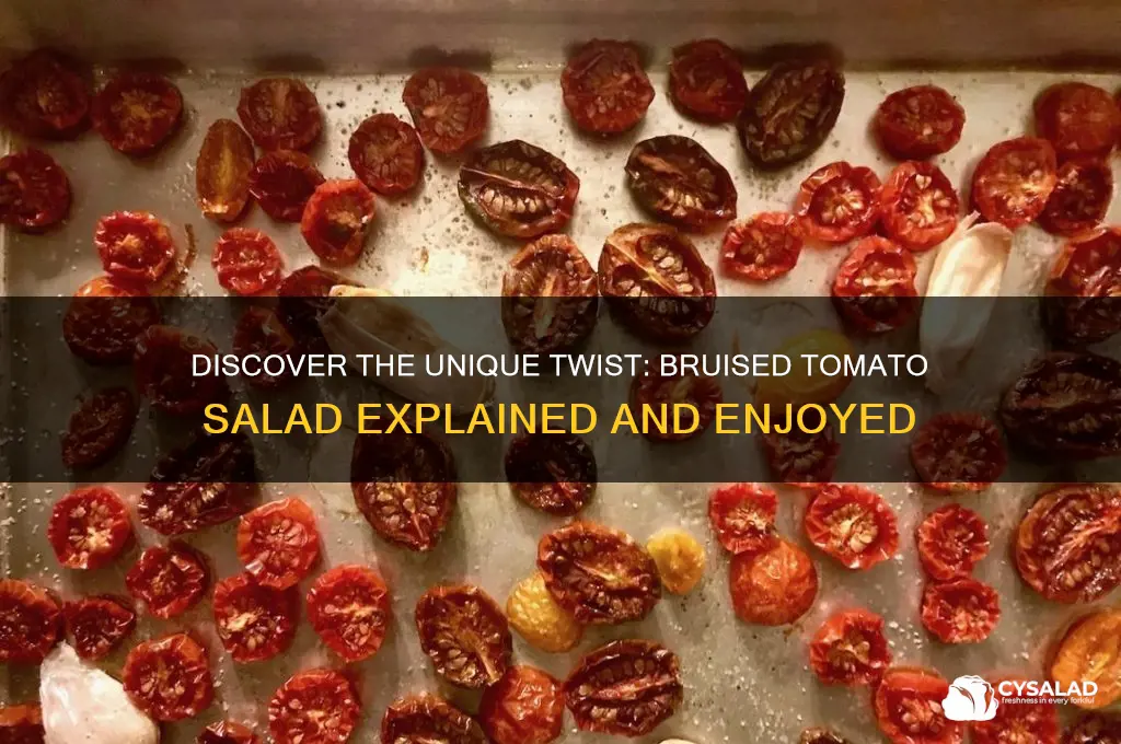 Discover The Unique Twist: Bruised Tomato Salad Explained And Enjoyed ...
