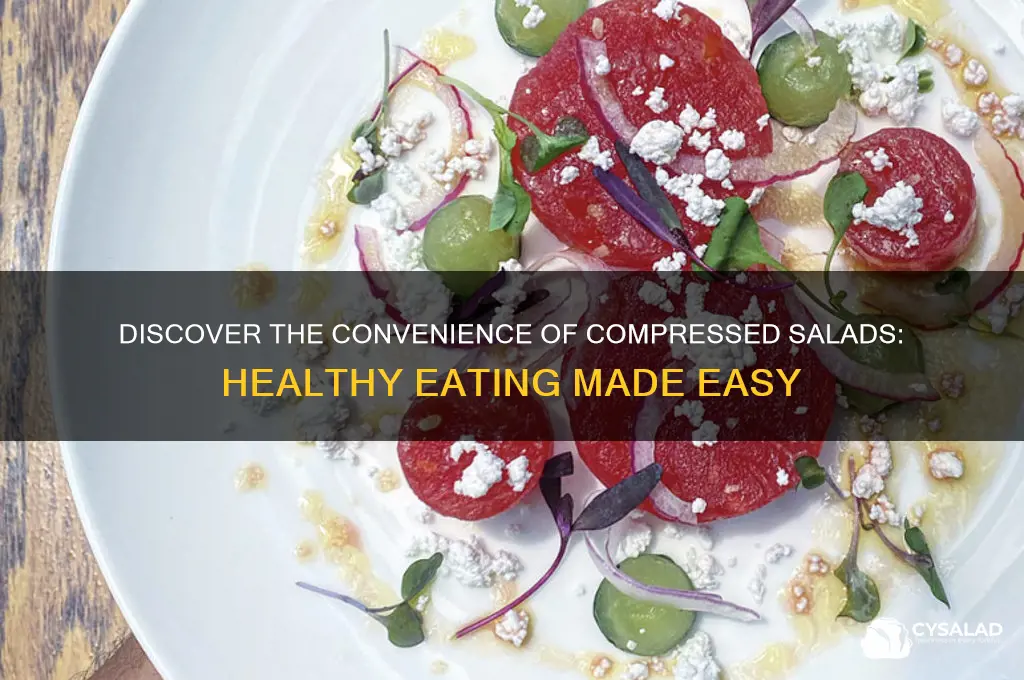 Discover The Convenience Of Compressed Salads: Healthy Eating Made Easy ...
