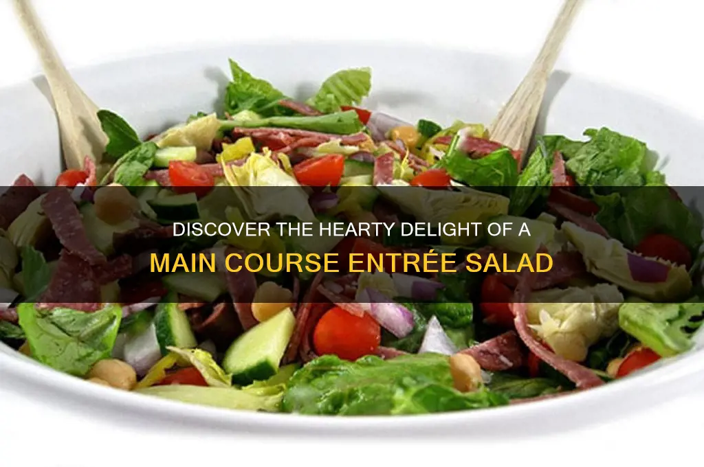 Discover The Hearty Delight Of A Main Course Entrée Salad | CySalad