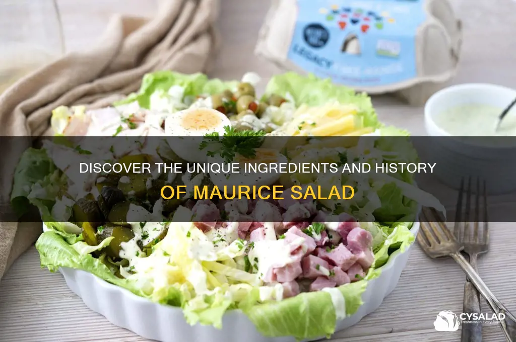 Discover The Unique Ingredients And History Of Maurice Salad | CySalad