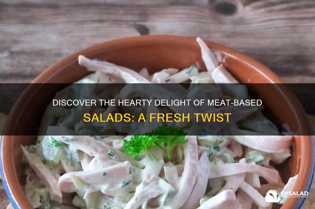 Discover The Hearty Delight Of Meat-Based Salads: A Fresh Twist | CySalad