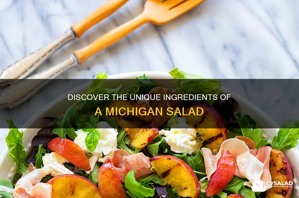 Discover The Unique Ingredients Of A Michigan Salad | CySalad