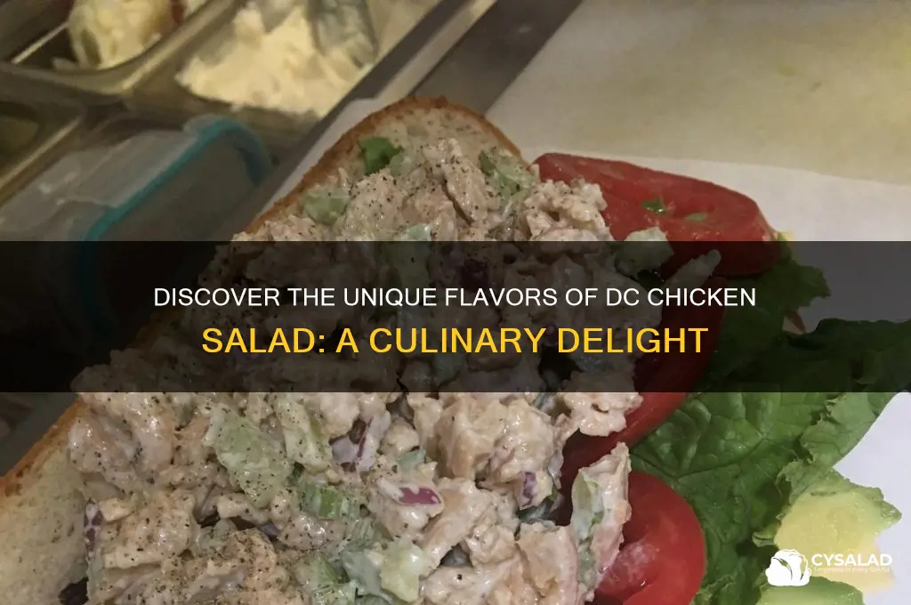 Discover The Unique Flavors Of Dc Chicken Salad: A Culinary Delight ...