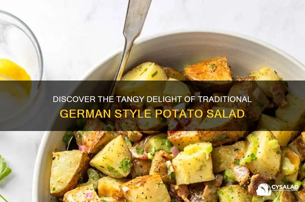 Discover The Tangy Delight Of Traditional German Style Potato Salad ...