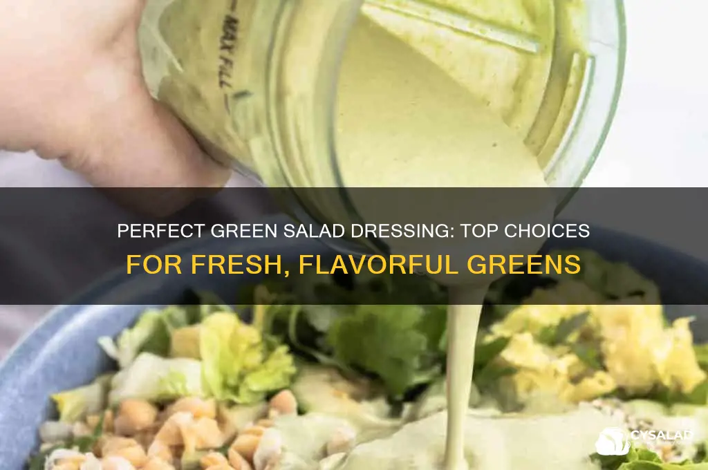 Perfect Green Salad Dressing: Top Choices For Fresh, Flavorful Greens ...