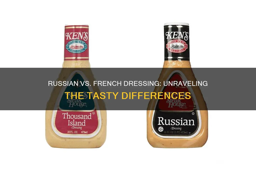 Russian Vs. French Dressing: Unraveling The Tasty Differences | CySalad
