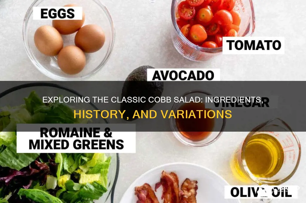 Exploring The Classic Cobb Salad: Ingredients, History, And Variations ...