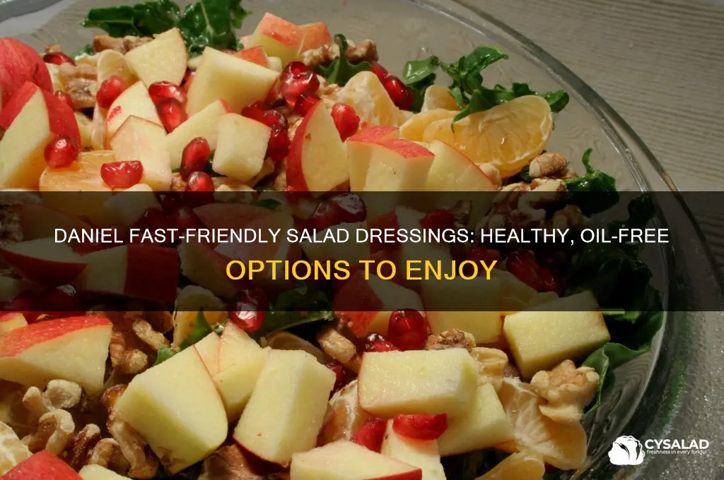 Daniel Fast-Friendly Salad Dressings: Healthy, Oil-Free Options To ...