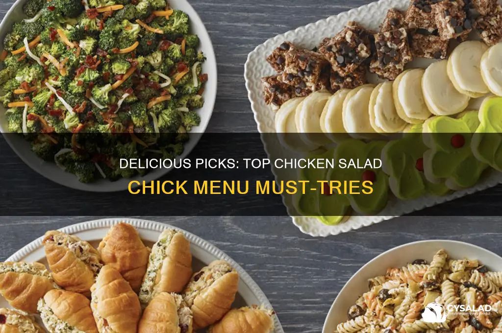 Delicious Picks: Top Chicken Salad Chick Menu Must-Tries | CySalad