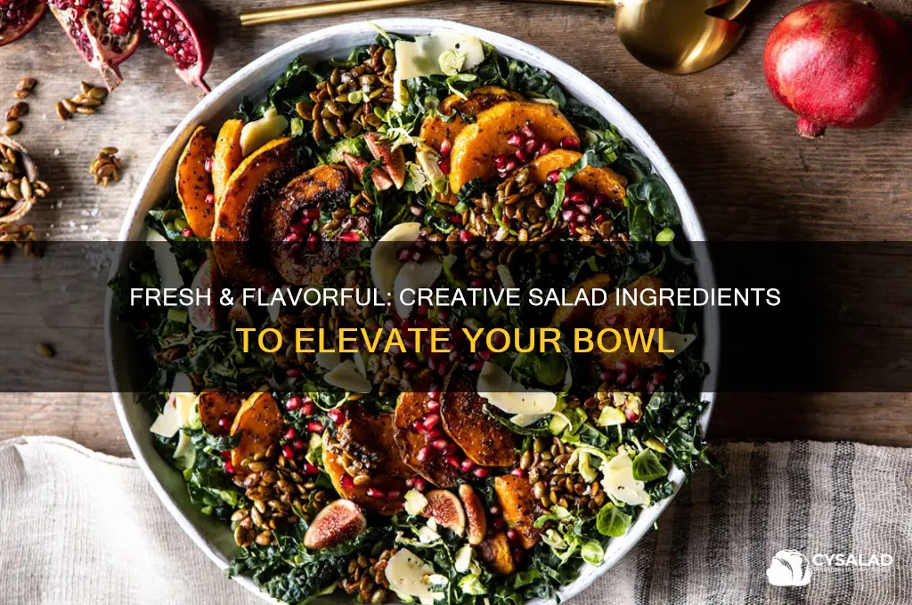 Fresh & Flavorful: Creative Salad Ingredients To Elevate Your Bowl ...