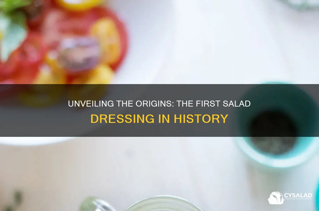Unveiling The Origins: The First Salad Dressing In History | CySalad