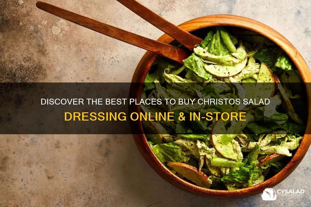 Discover The Best Places To Buy Christos Salad Dressing Online & In ...