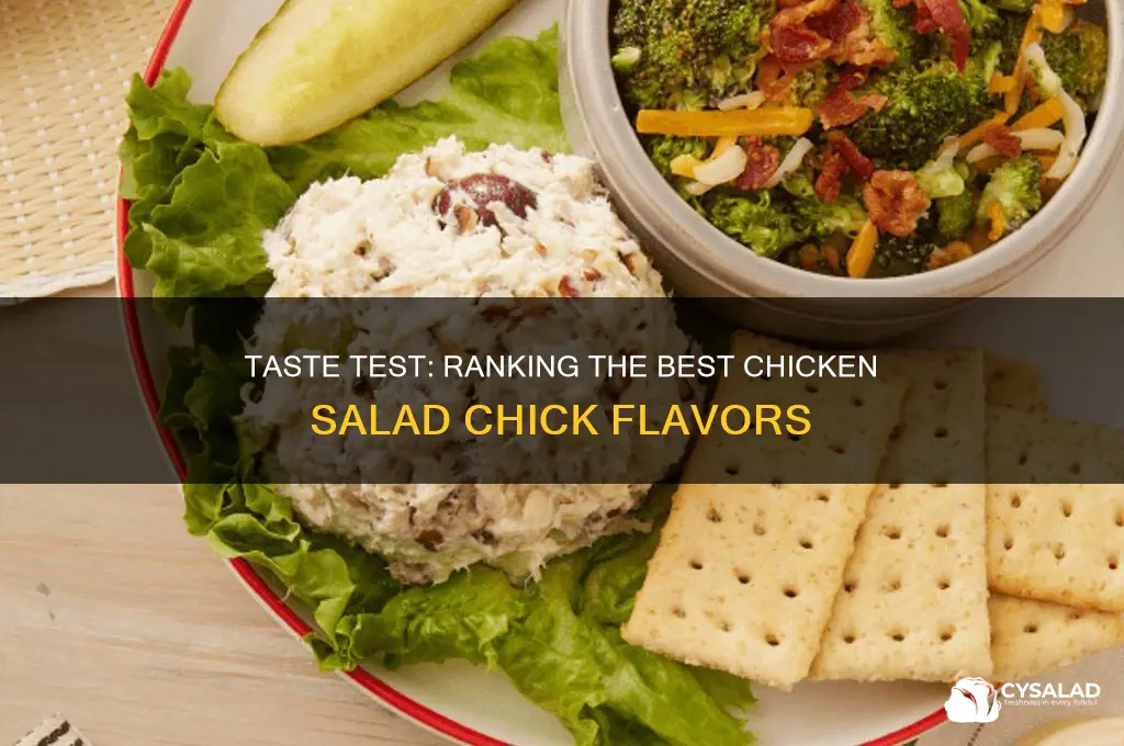 Taste Test: Ranking The Best Chicken Salad Chick Flavors | CySalad