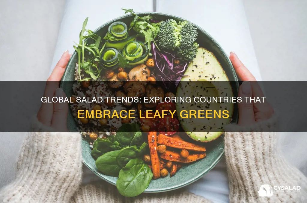 Global Salad Trends: Exploring Countries That Embrace Leafy Greens ...