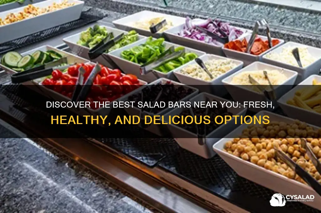 Discover The Best Salad Bars Near You: Fresh, Healthy, And Delicious ...